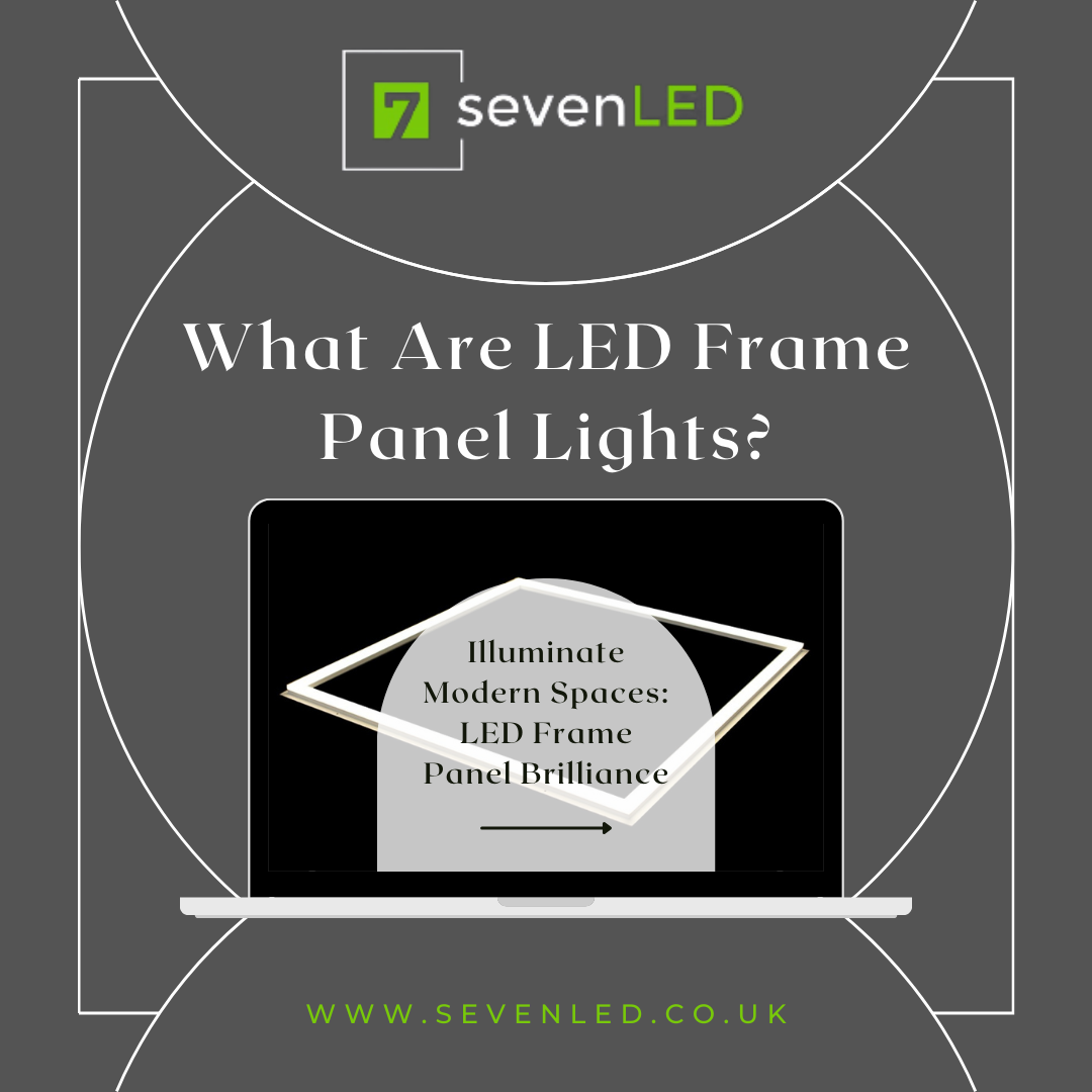 Illuminate Modern Spaces: LED Frame Panel Brilliance – Seven LED